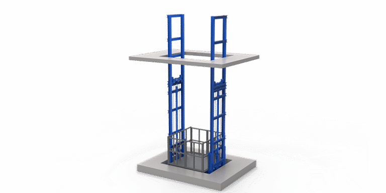 Hydraulic cargo lifts and small cargo lifts are two examples of ...